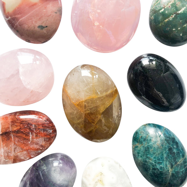 Crystal Palm Stones – Equilibrio Gems
